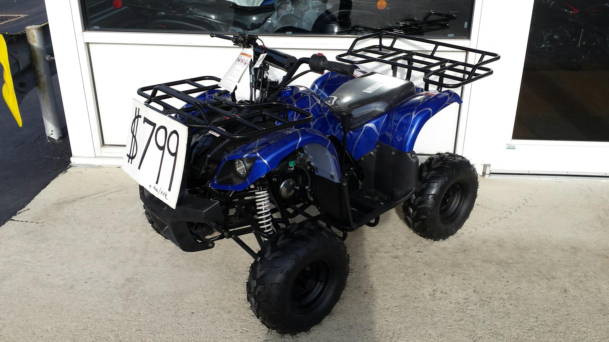 125cc Fully Auto 3125r ATV w/ Reverse (Front View) | Redline Racing, LLC